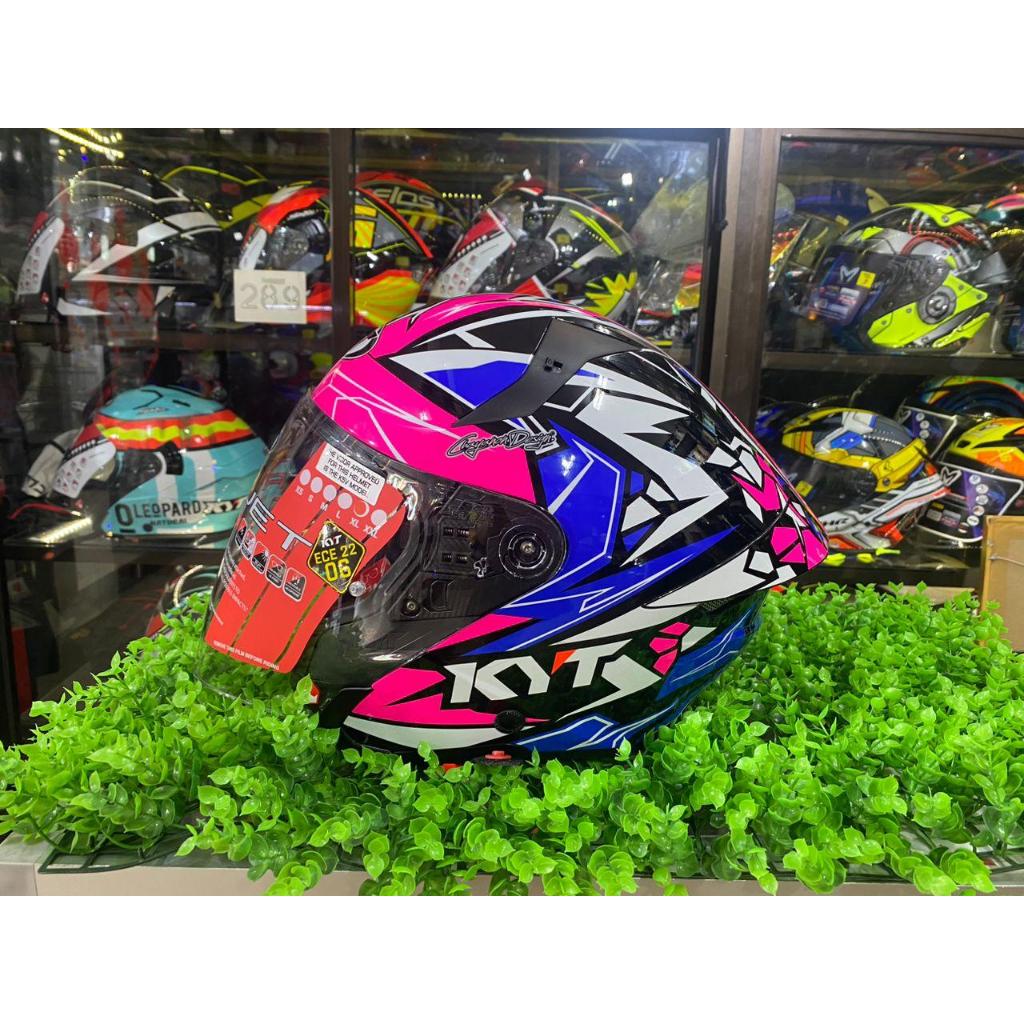 KYT TTR-JET OPEN FACE MOTORCYCLE HELMET | Shopee Malaysia
