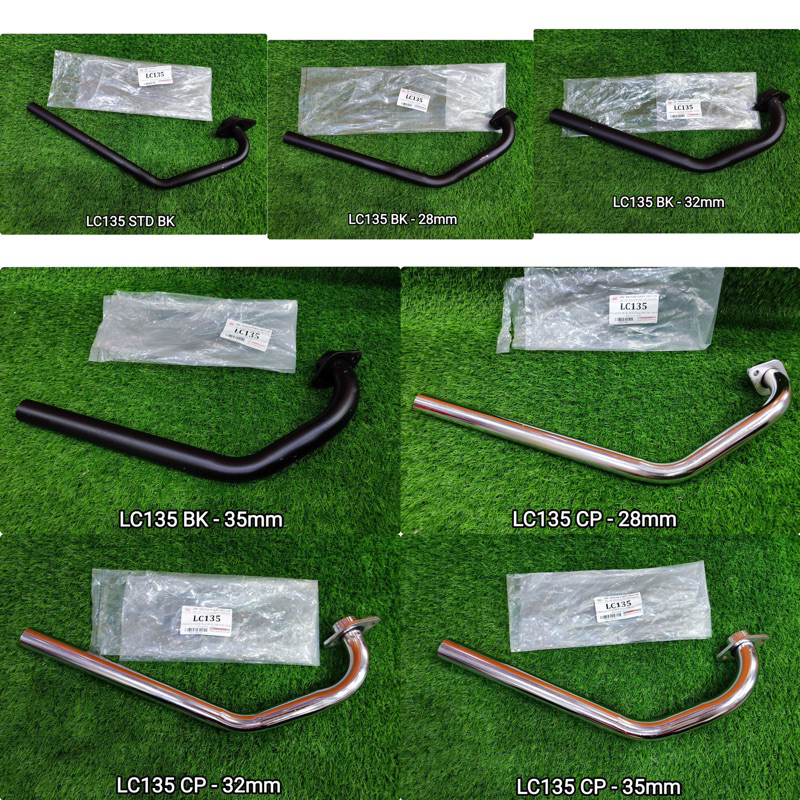 (SDC) Exhaust Neck Yamaha LC135 v1 5YP , LC2 55D / LC135 New [STANDARD ...