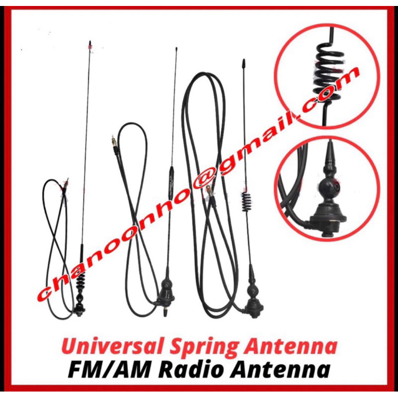 Universal Spring Antenna SL-258 259 SL-1611 Base Aerial Antena Car ...