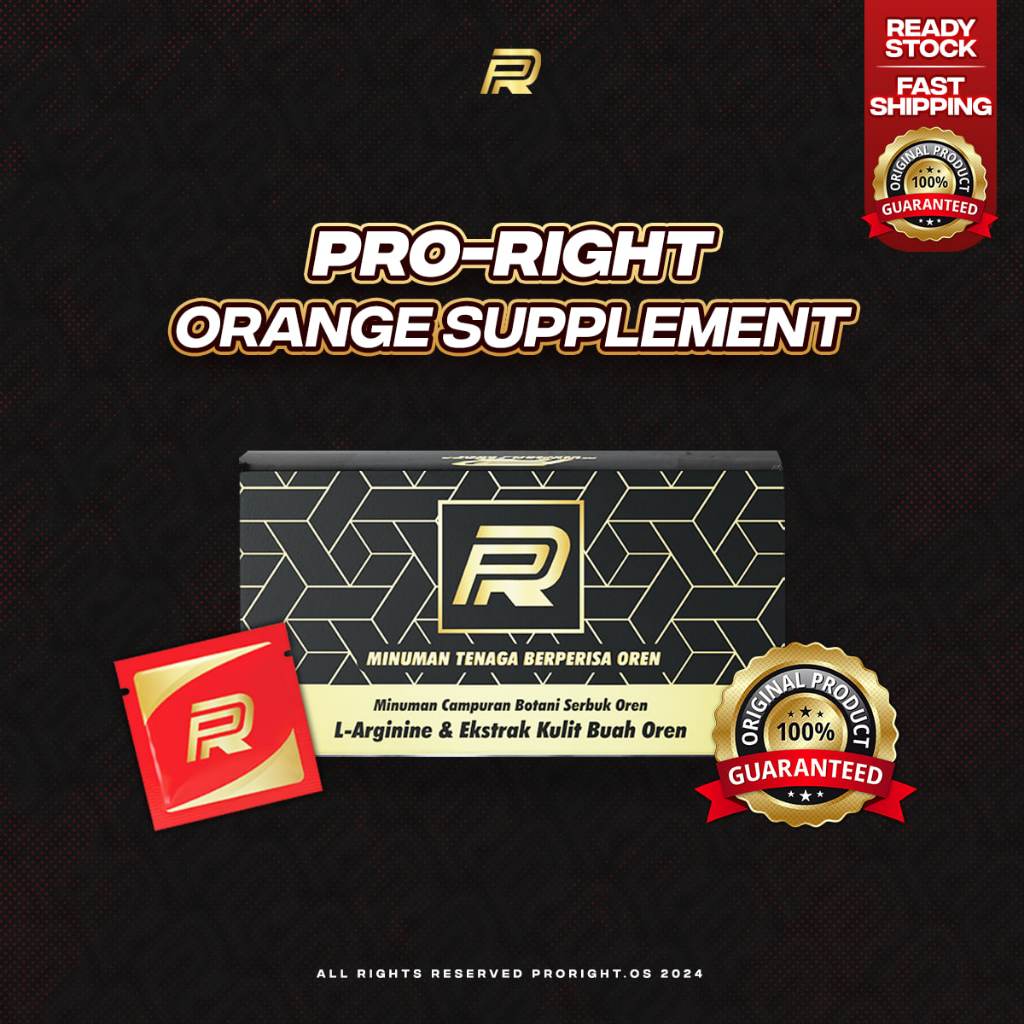 Jus Oren PR PRORIGHT Original HQ | Shopee Malaysia