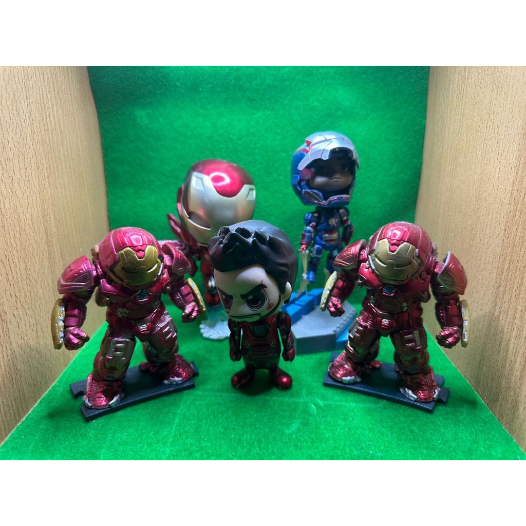 Combo Iron Man Action Figure Animation Model Toys Gifts - IRON MAN TONY ...