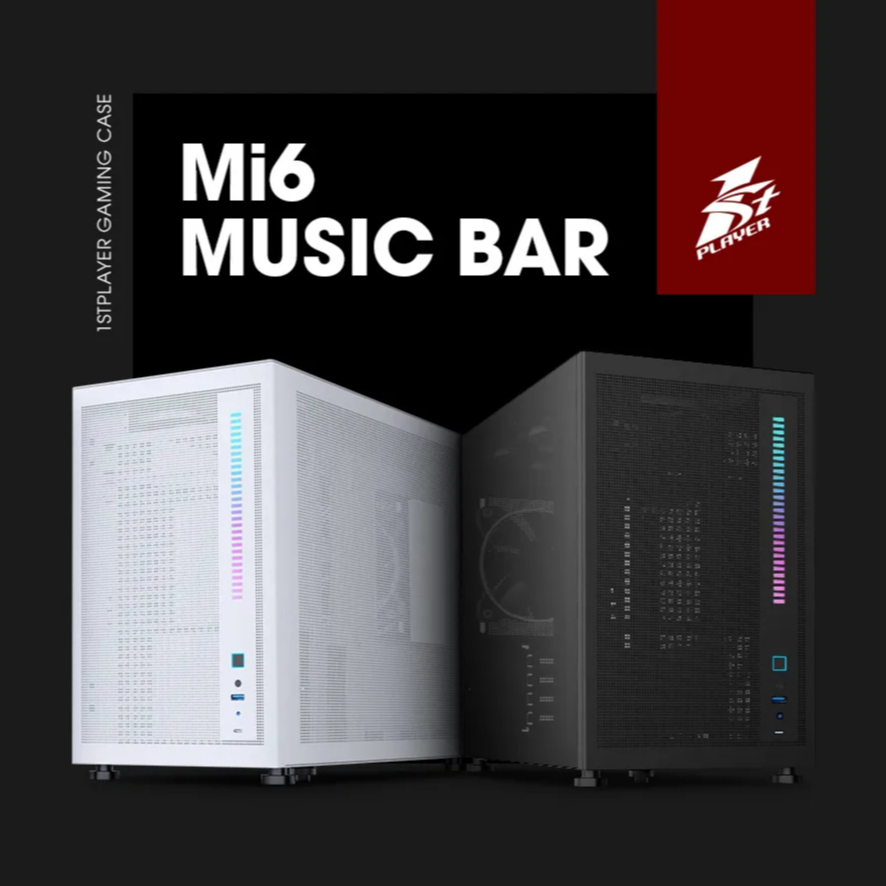 # 1ST PLAYER™️ MIKU Mi6 | Micro ATX Gaming Case # | Shopee Malaysia