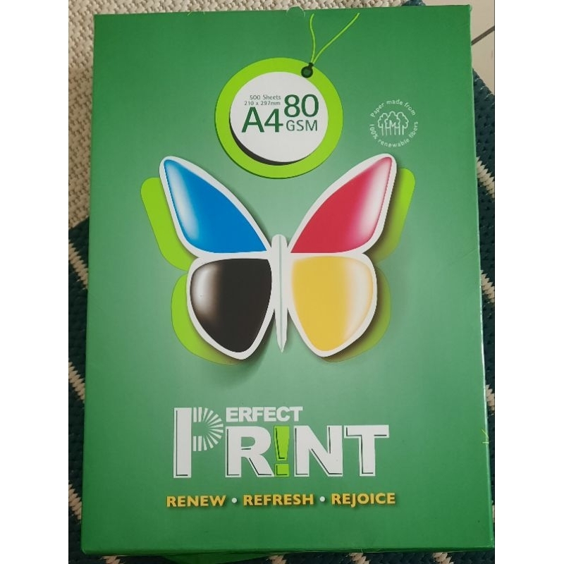 🔥PERFECT PRINT 🔥PAPER 500 SHEETS!! | Shopee Malaysia