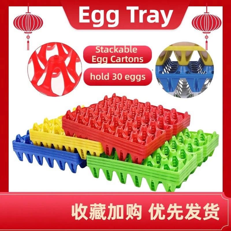 Egg Tray Telur Tray Telur Ayam Egg Rack Sarang Telur Plastik Rak Telur ...