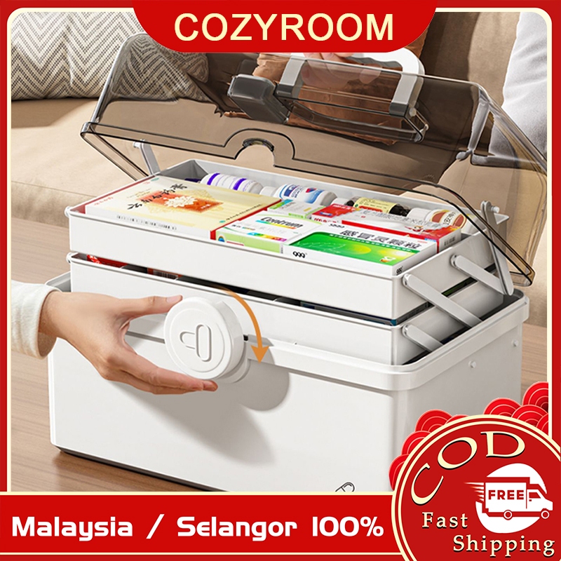 Storage Box Multi Purpose Medicine box First Aid Kit Storage Box ...