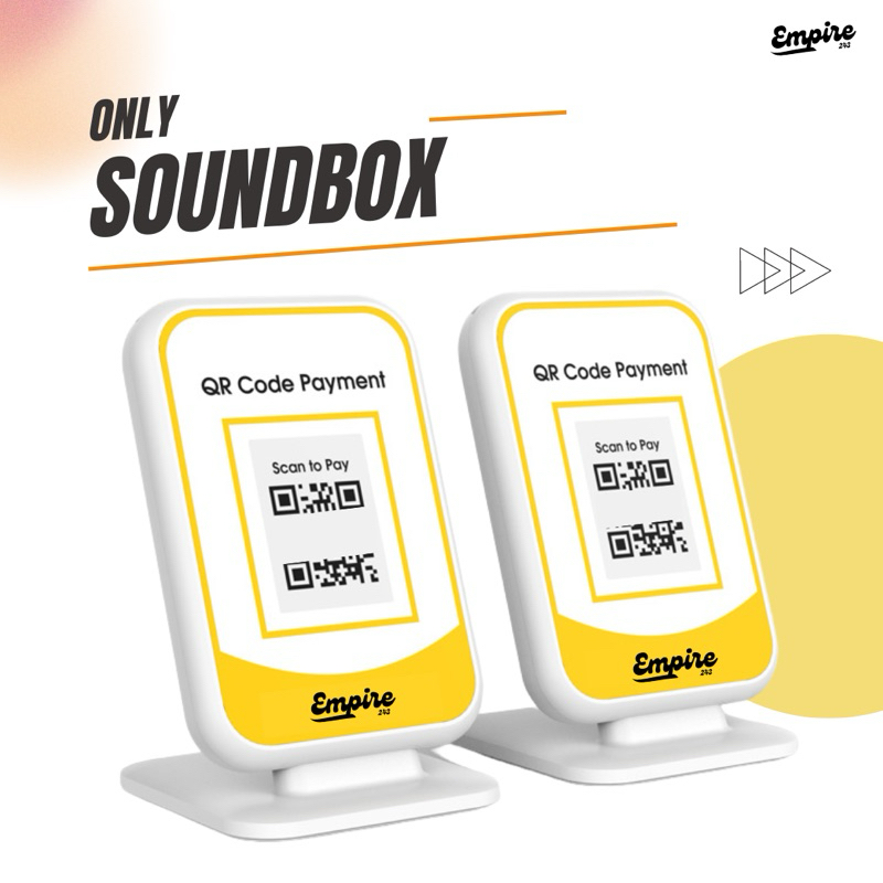 Soundbox Receive QR Payment from All Bank & Ewallet (Chat me sebelum ...