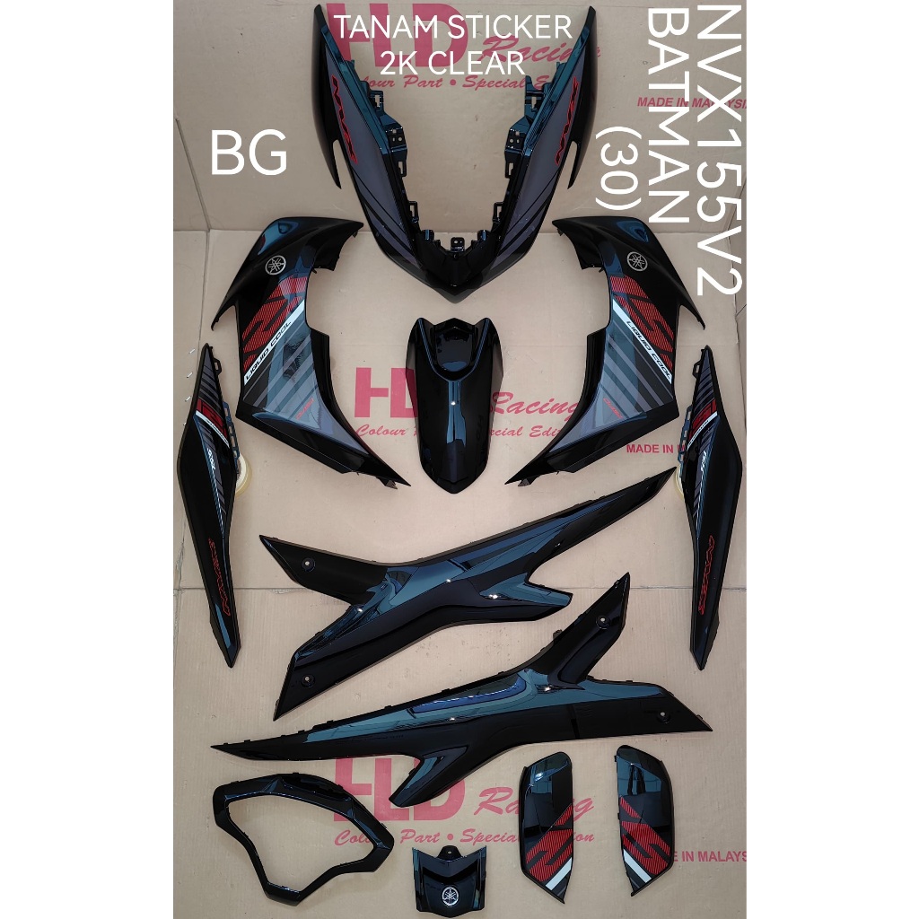 (FAST SHIPPING) COVERSET NVX V2 (BATMAN 30) -HLD BODYSET | Shopee Malaysia
