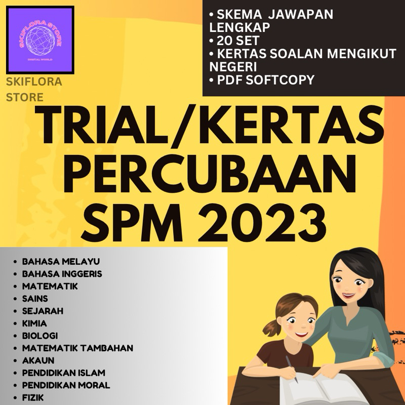 [SS286] SOFTCOPY Kertas Percubaan SPM Sebenar 2023 SPM Past Year Paper ...
