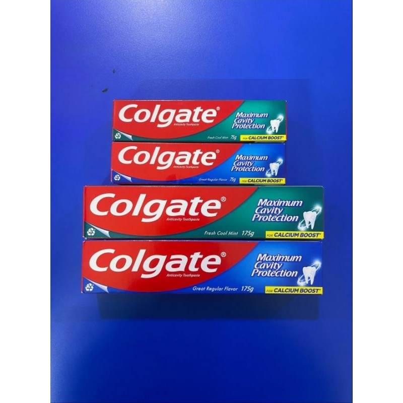 COLGATE ANTICAVITY TOOTHPASTE 175G 75G [ REGULAR | COOL MINT ] UBAT ...