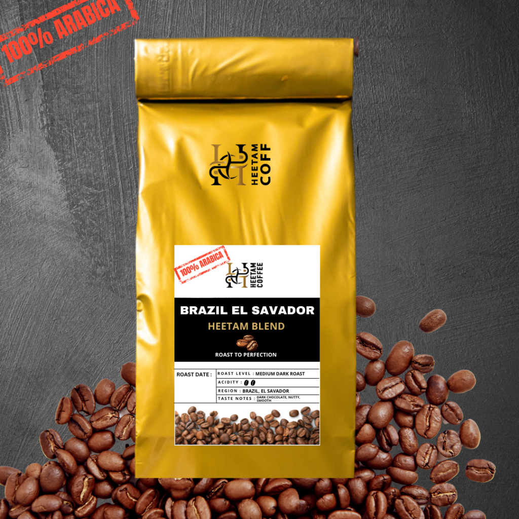 [100% Arabica] Coffee Beans Classic Espresso Brazil + El-Salvador ...