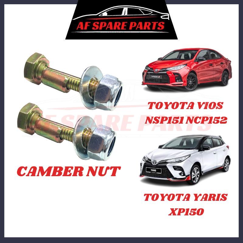 Toyota Camber Chamber Nut Vios NSP151 NSP152 Yaris XP150 Camber Nut ...