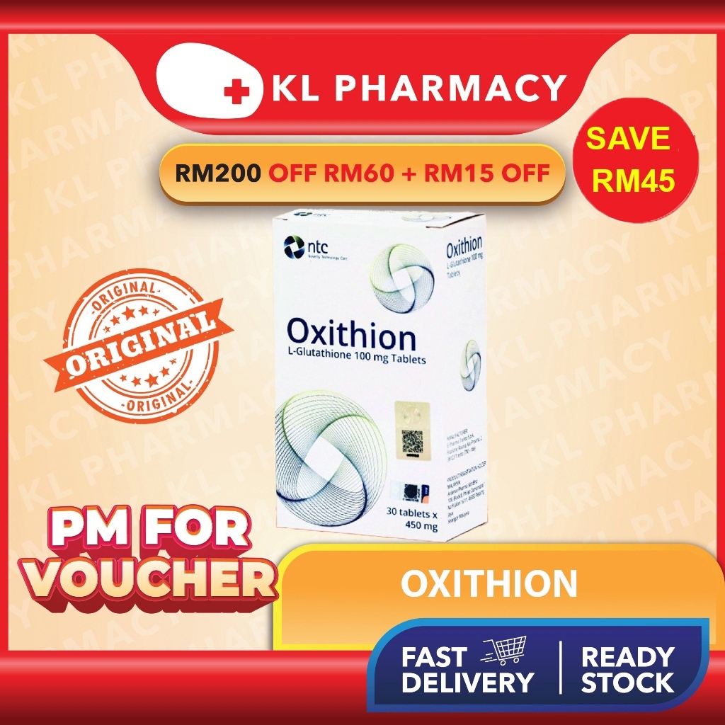 (1BOX) Oxithion Brightening &Whitening Supplement 30s (Halal & Medical ...
