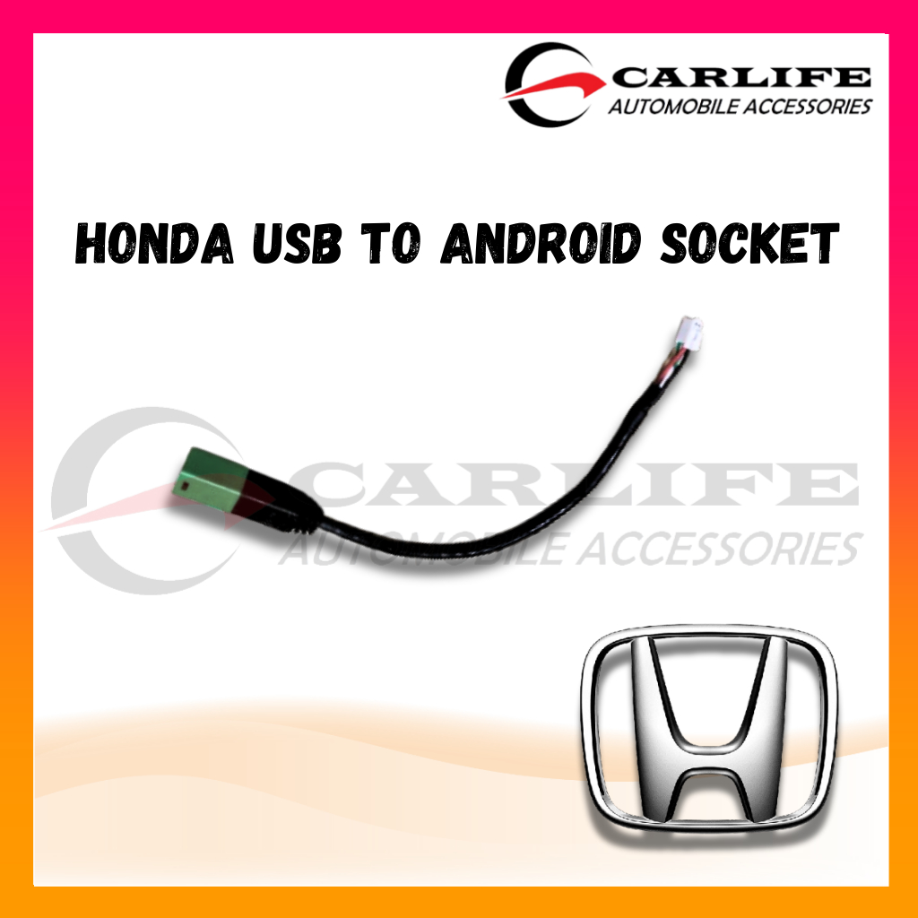 Honda USB to Android Player Plug and Play Socket | Shopee Malaysia