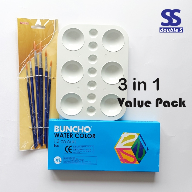 Buncho & Nikki Value Pack Painting Set Poster / Water Color Set ...