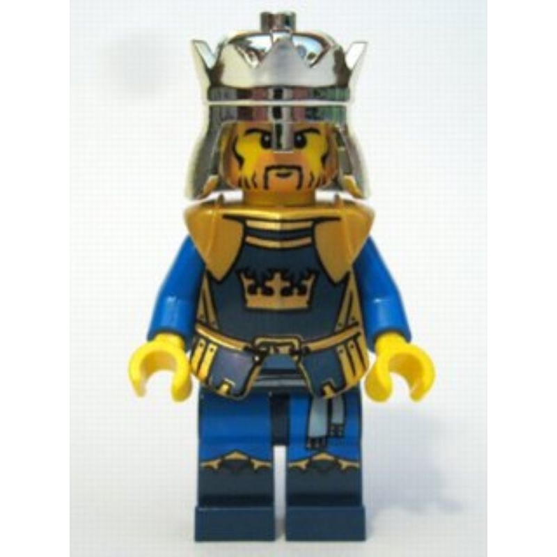 Lego Minifigures Castle Fantasy Era - cas422 Crown King (Rare ...