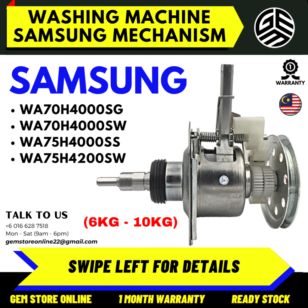 WA70H4000SG / WA70H4000SW / WA75H4000SS / WA75H4200SW SAMSUNG Washing ...