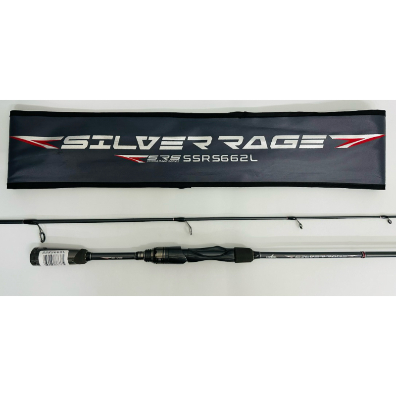STORM SILVER RAGE SPINNING 6‘6”（SSRS662L/662M/662MH/662ML） | Shopee Malaysia