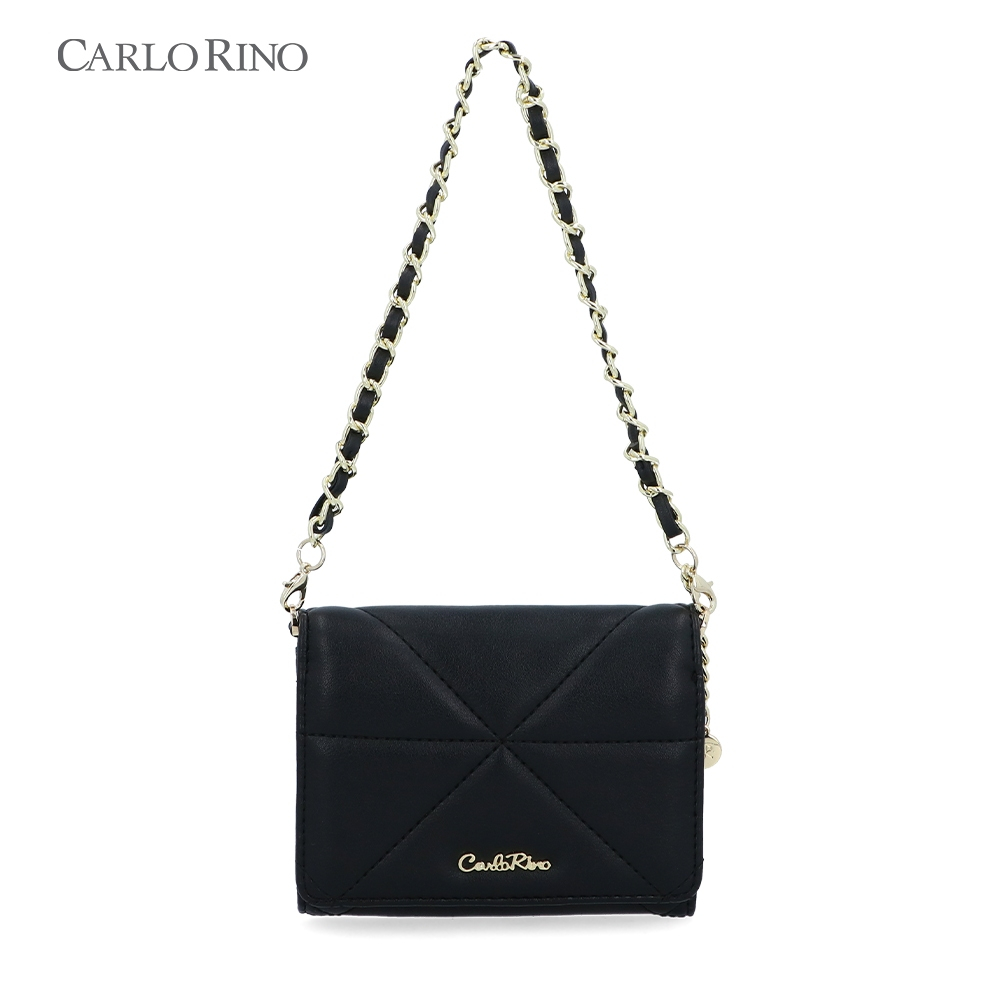 Carlo Rino Bracelet Short Wallet - Black | Shopee Malaysia