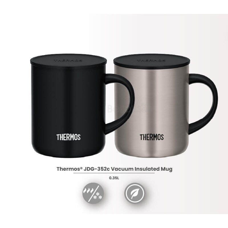 [100% Original] Thermos New JDG-352C Vacuum Insulated Mug (350ml) | Shopee Malaysia