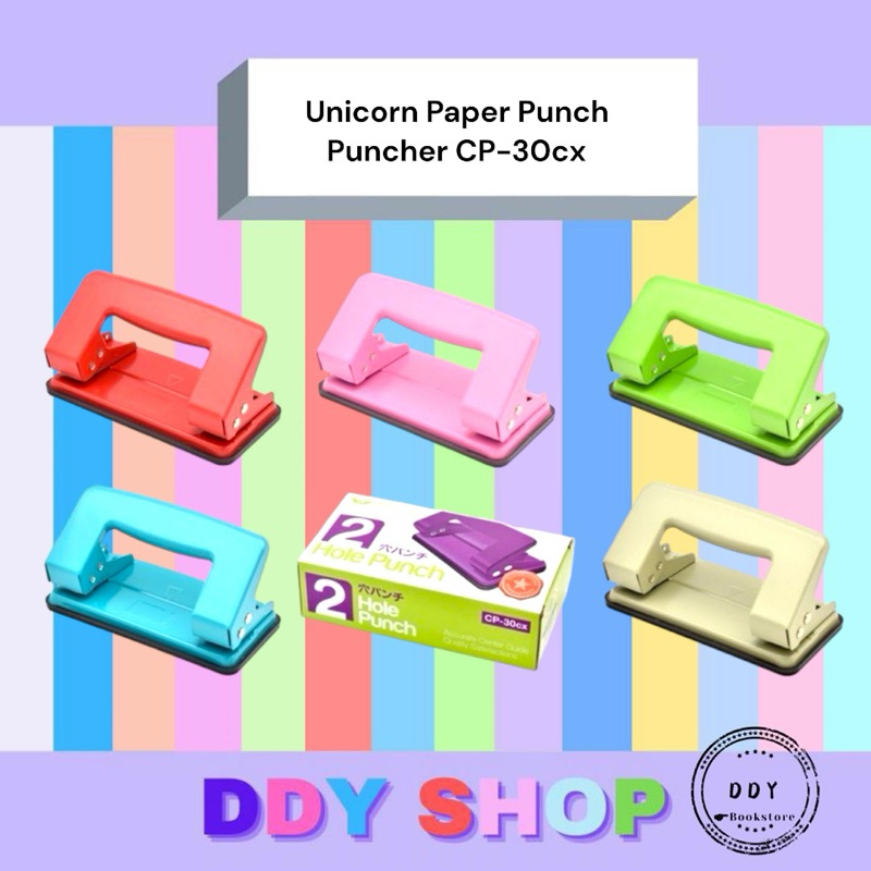 Unicorn Paper Punch Puncher Penebuk Lubang 打洞机 （CP-30cx) | Shopee Malaysia