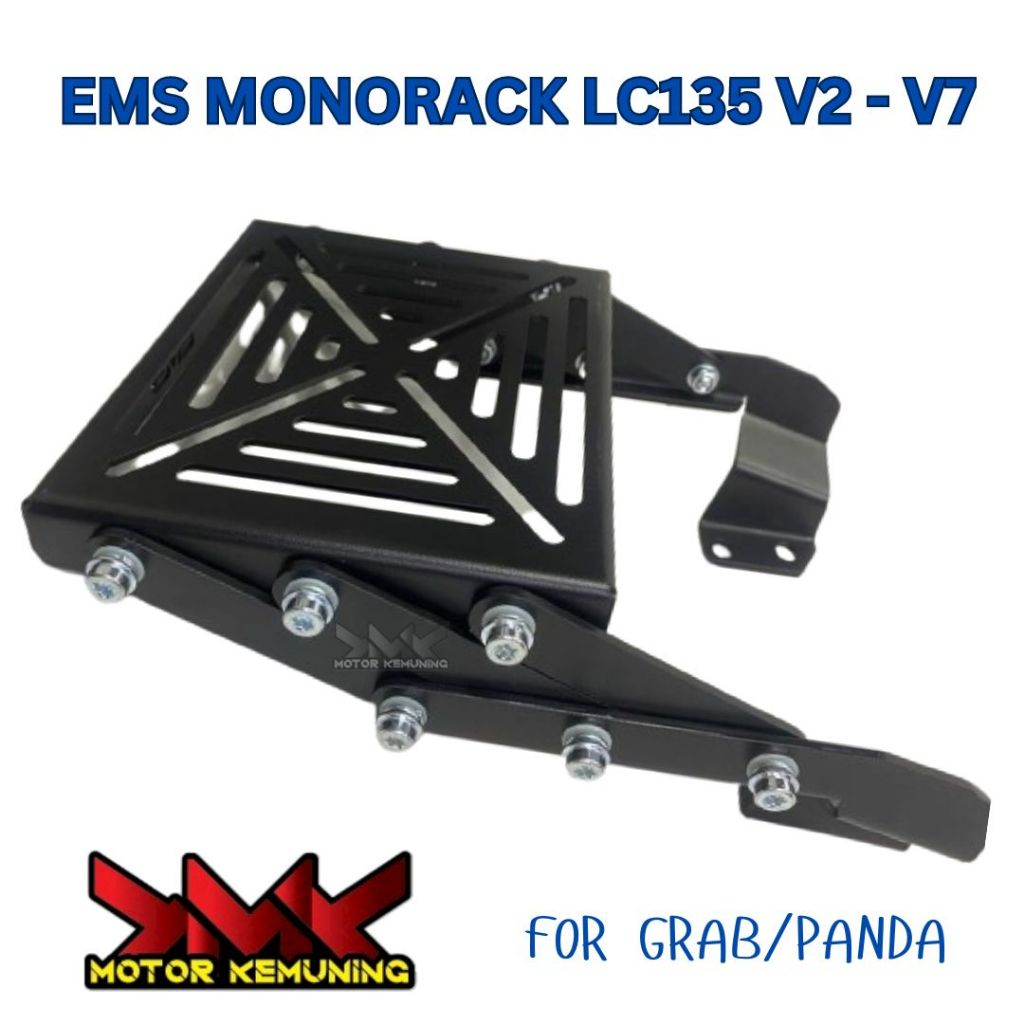 EMS TOP RACK ADJUSTABLE RACK LIPAT RAK LIPAT Y15 VF3i LC LC125 V2 - V7 ...