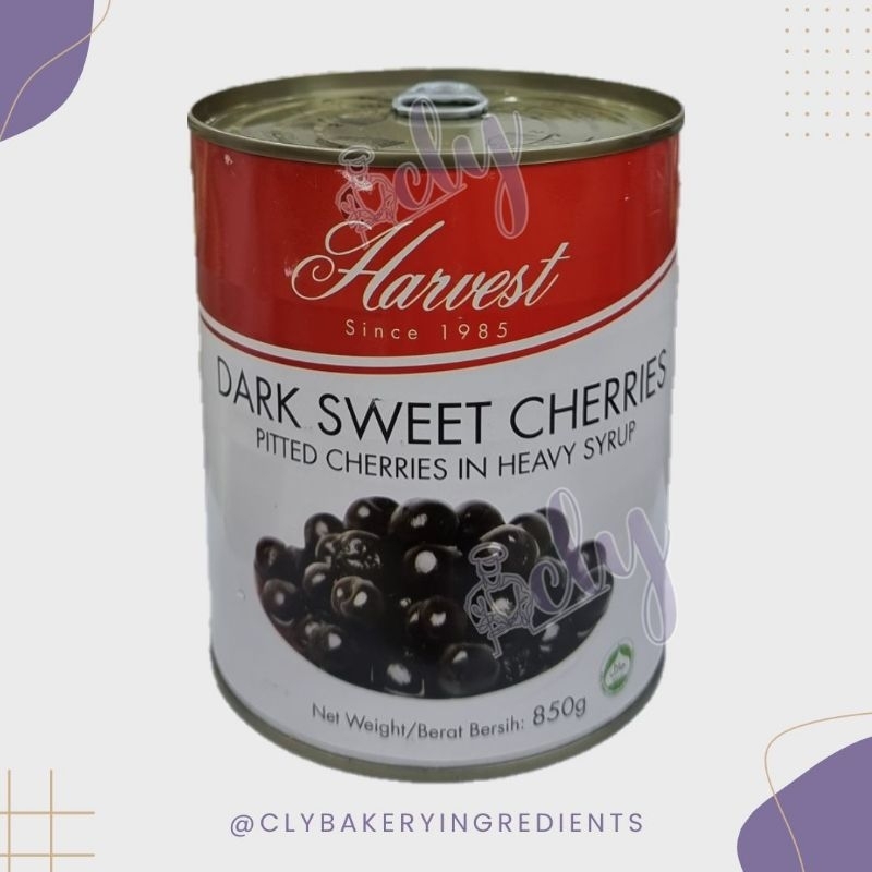 Harvest Dark Sweet Pitted Cherry 850g, Dark Sweet Pitted Cherries 850g ...