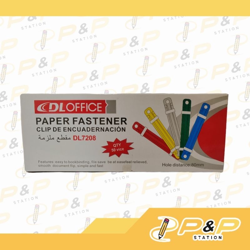 Colour Paper Fasteners (50 set/box) | Shopee Malaysia