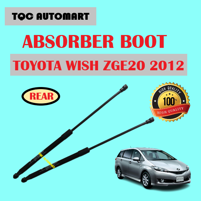 TOYOTA WISH ZGE20 ZGE 20 2014 Rear Bonnet Damper Rear Boot Absorber ...