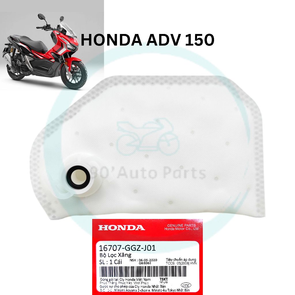 FUEL PUMP FUEL FILTER PETROL FILTER SCOOTER MOTOR HONDA ADV150 ADV 150 ...