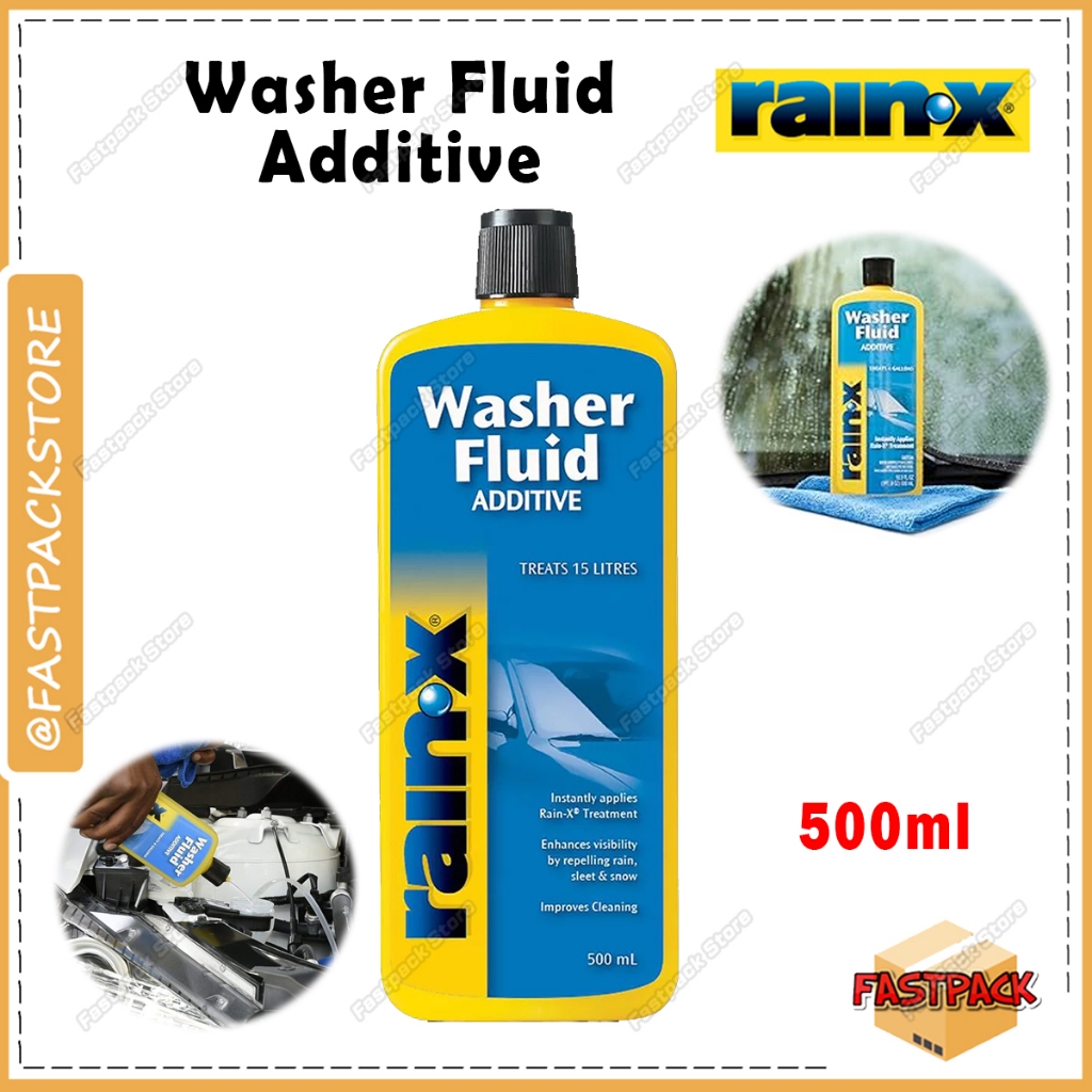 Rain-X / Rain X Car Windshield Washer Fluid Additive Cleaning Glass ...