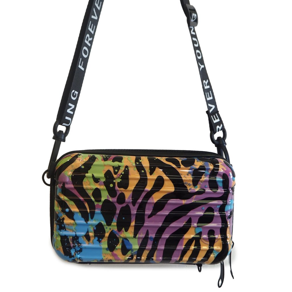 Ready Stock Square Box Bag, Travel Organizer Cosmetic Bad / Hard Shell ...