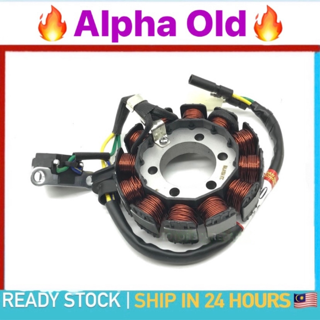 WAVE110 CX ALPHA V1 Old Fuel Coil Flywheel Coil Stator Coil Magnet COIL ...