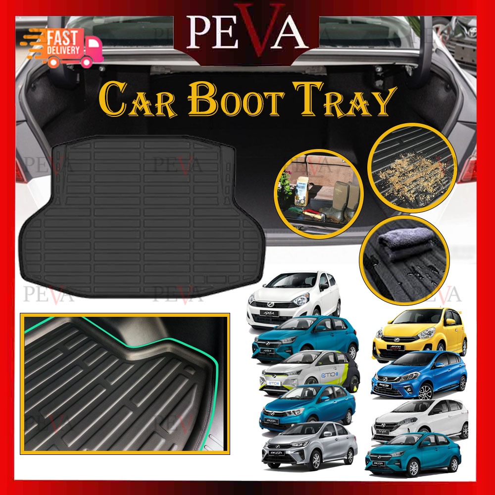 Perodua AXIA EMO II MYVI BEZZA Boot Tray Original OEM Original Car ...