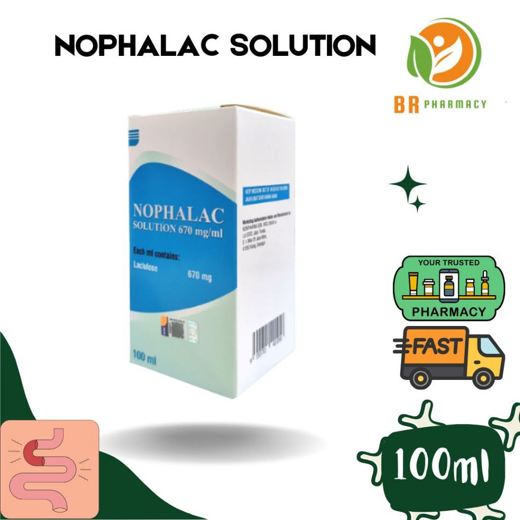 Nophalac Solution 670mg/mL 100mL (Lactulose) | Shopee Malaysia
