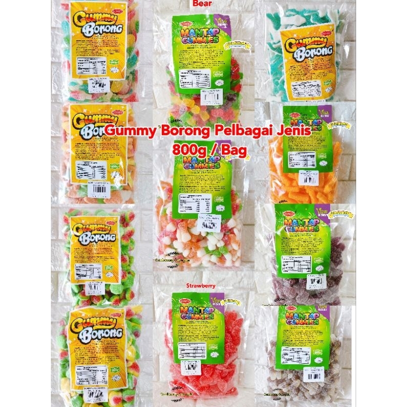 Gummy Borong Mantap Gummies 800g / Bag | Shopee Malaysia
