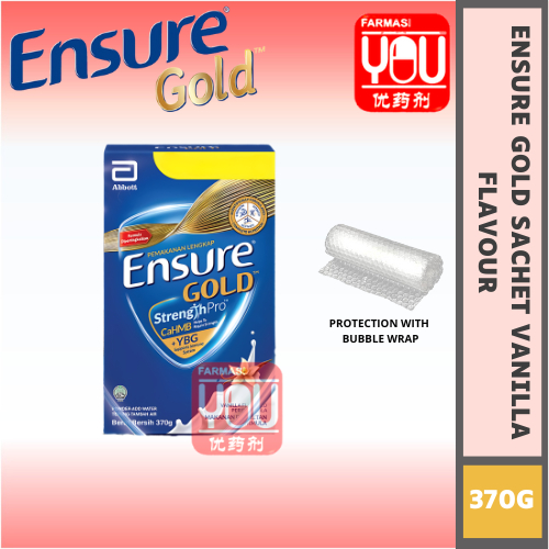 ENSURE GOLD Vanilla StrengthPro YBG 370g | Shopee Malaysia