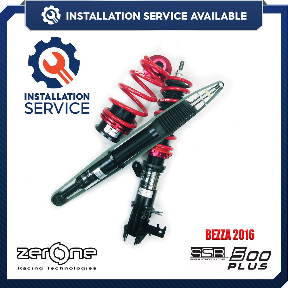 PERODUA BEZZA 2016+ ZERONE SSR500 PLUS HI LO BODYSHIFT ADJUSTABLE ...