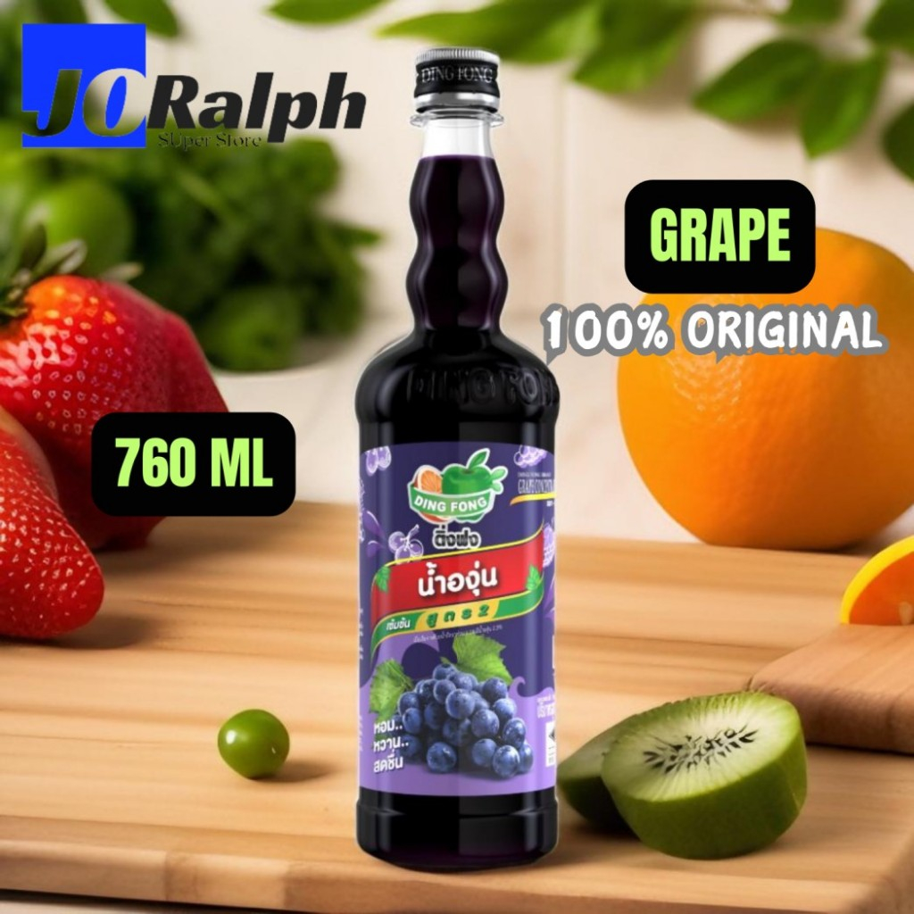 DING FONG GRAPE syrup 760 ml - 葡萄 糖浆 | Shopee Malaysia