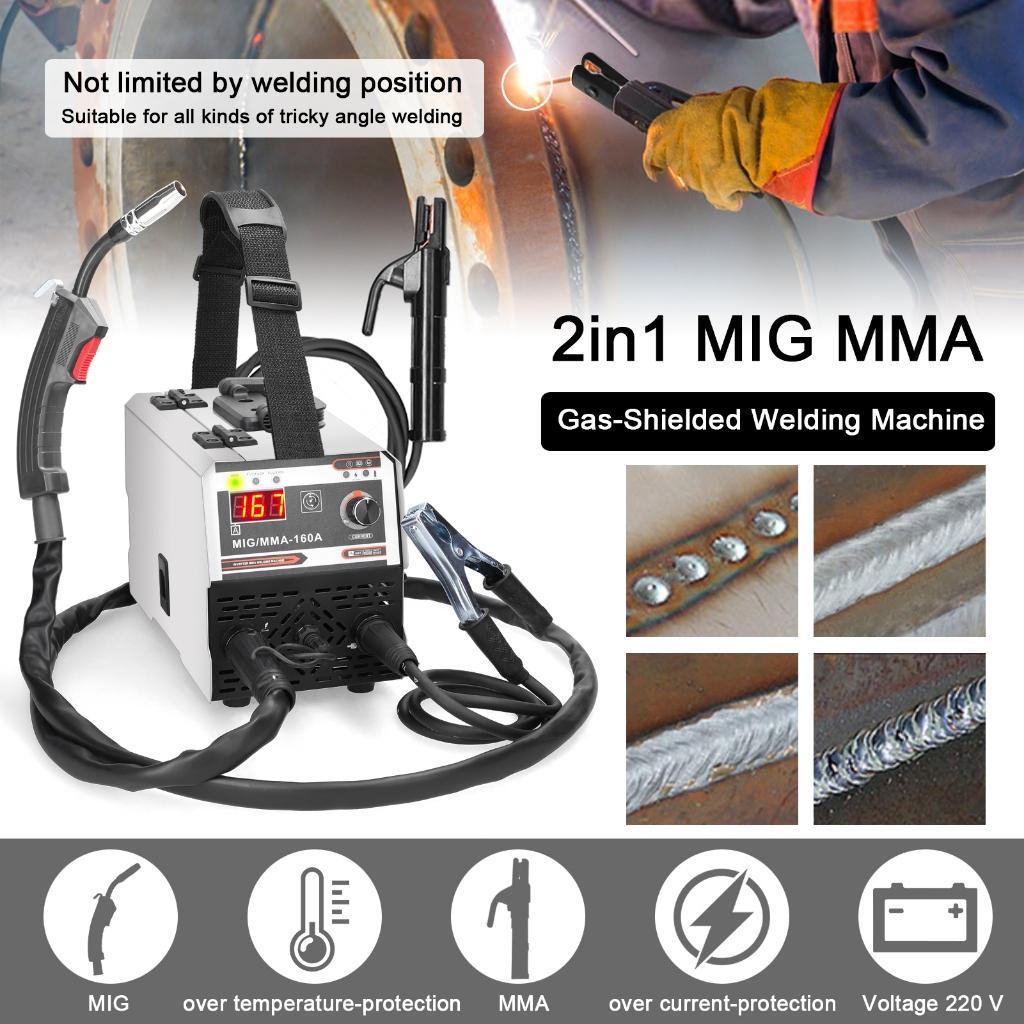 MIG950 Welding Machine Gasless MIG/MMA Portable Inverter IGBT DC ARC ...