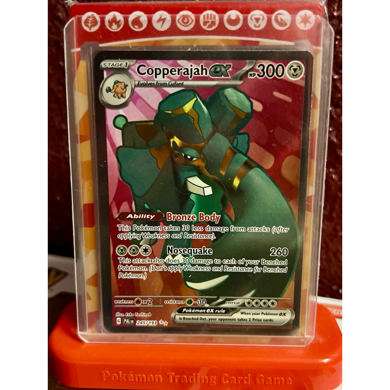 Pokemon TCG Copperajah EX Full Art [Paldea Evolved] | Shopee Malaysia