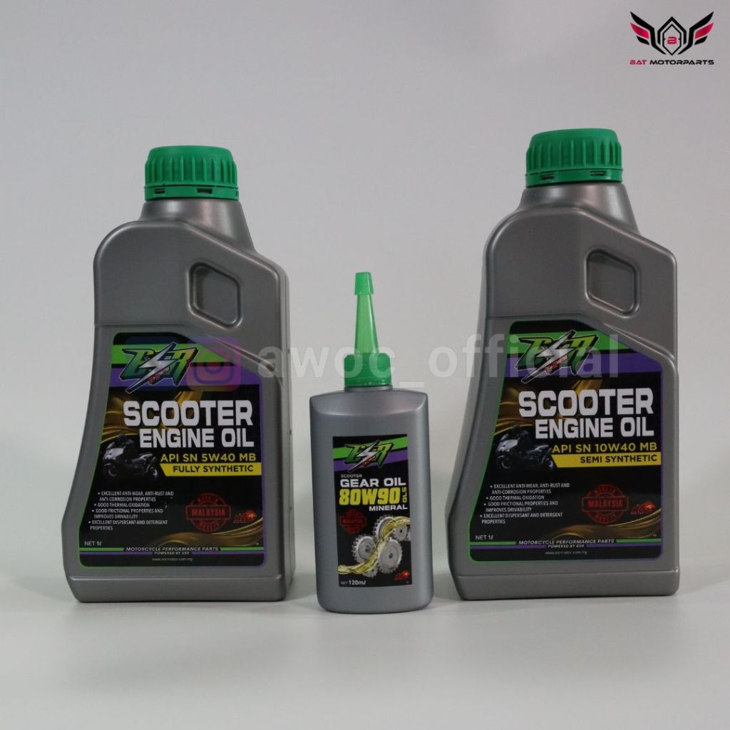 Minyak Enjin Scooter Oil Gear Oil ESR Motor | Shopee Malaysia