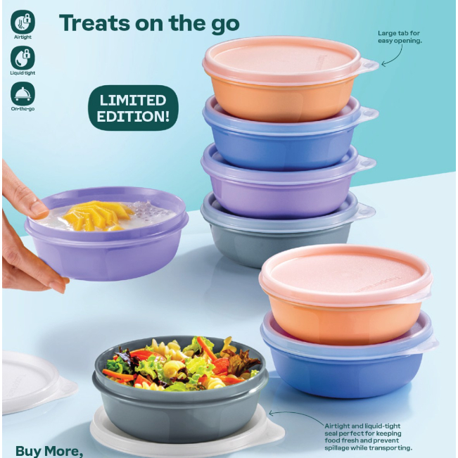 Tupperware Modular Bowl (8) 300ml | Shopee Malaysia