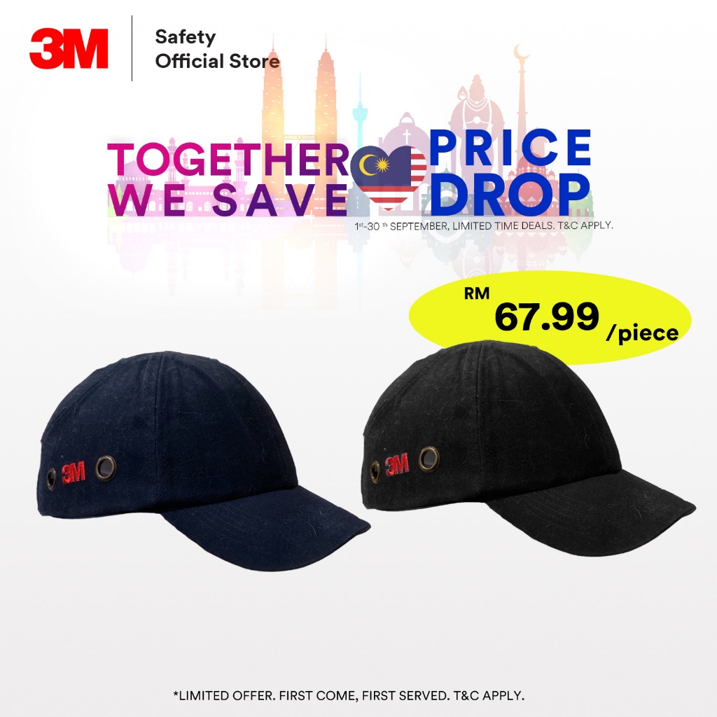 3M™ SE1710 Bump Cap For Low Risk Applications EN812 - Navy Blue/Black ...