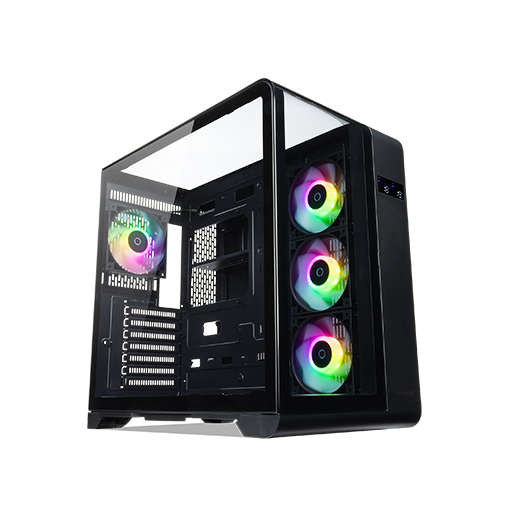 TECWARE ARC ARGB CURVED TG ATX PC CASE - ( BLACK / WHITE ) | Shopee ...