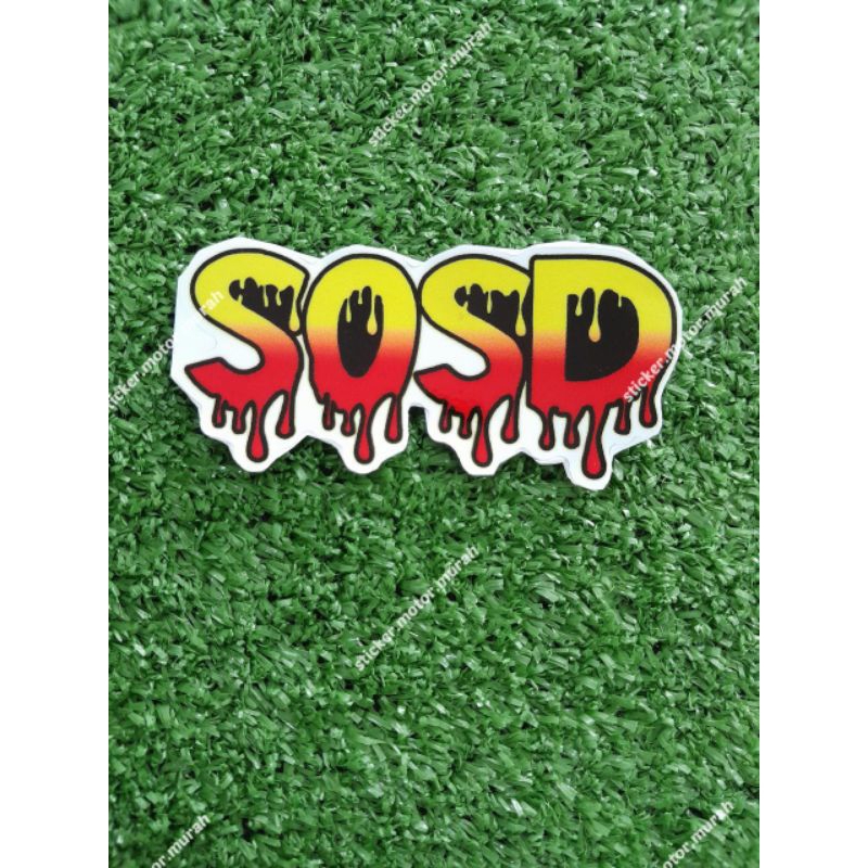 STICKER MINI SOSD ( SIBUK ORANG SIBUK DIA ) | Shopee Malaysia