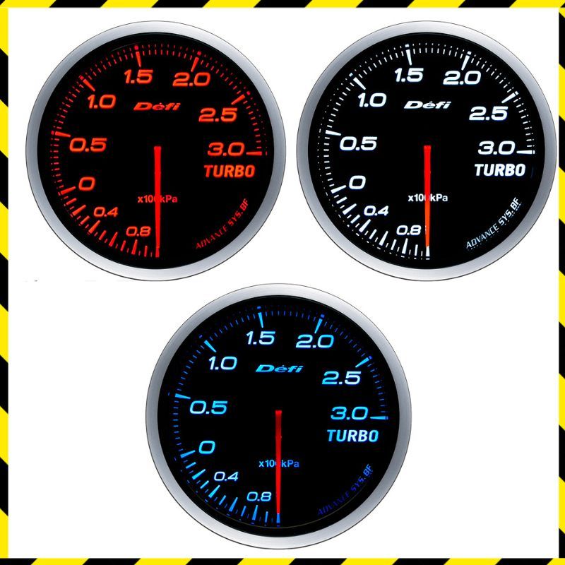 Nippon Seiki Defi Meter [ADVANCE BF] Turbo Meter 300kpa Amber Red ...