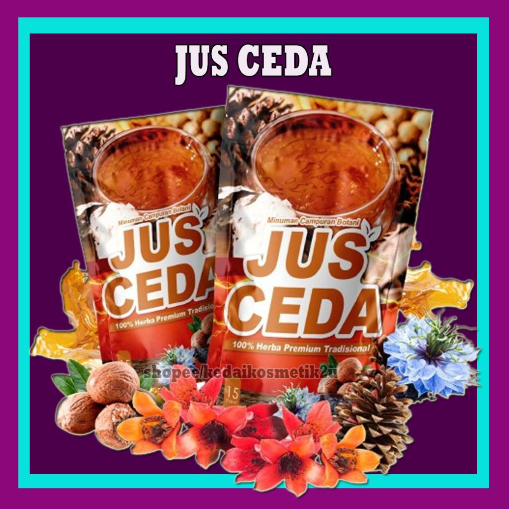 [ READY STOCK ] Jus Ceda Original Hq Penawar Masalh Buasir | Shopee ...