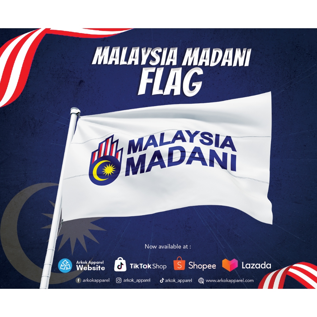 Malaysia Madani Flag Best Quality | Shopee Malaysia