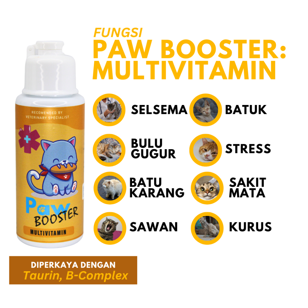 PAKEJ TRIAL - PAW BOOSTER : MULTIVITAMIN | Shopee Malaysia