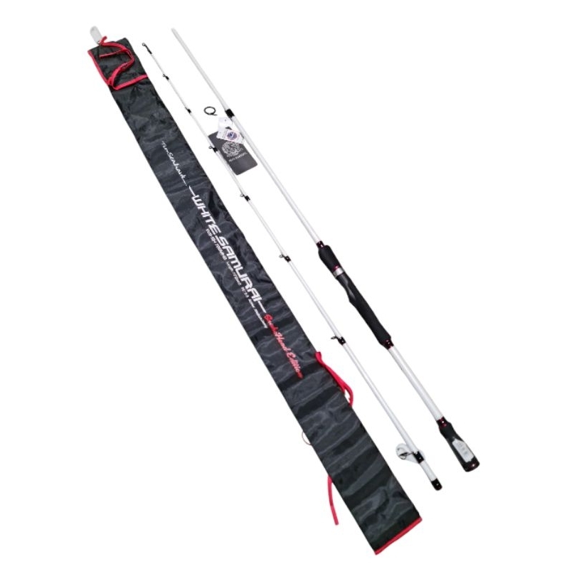 TEAM SEAHAWK WHITE SAMURAI-SnakeHead Edition SPINNING FISHING ROD ...